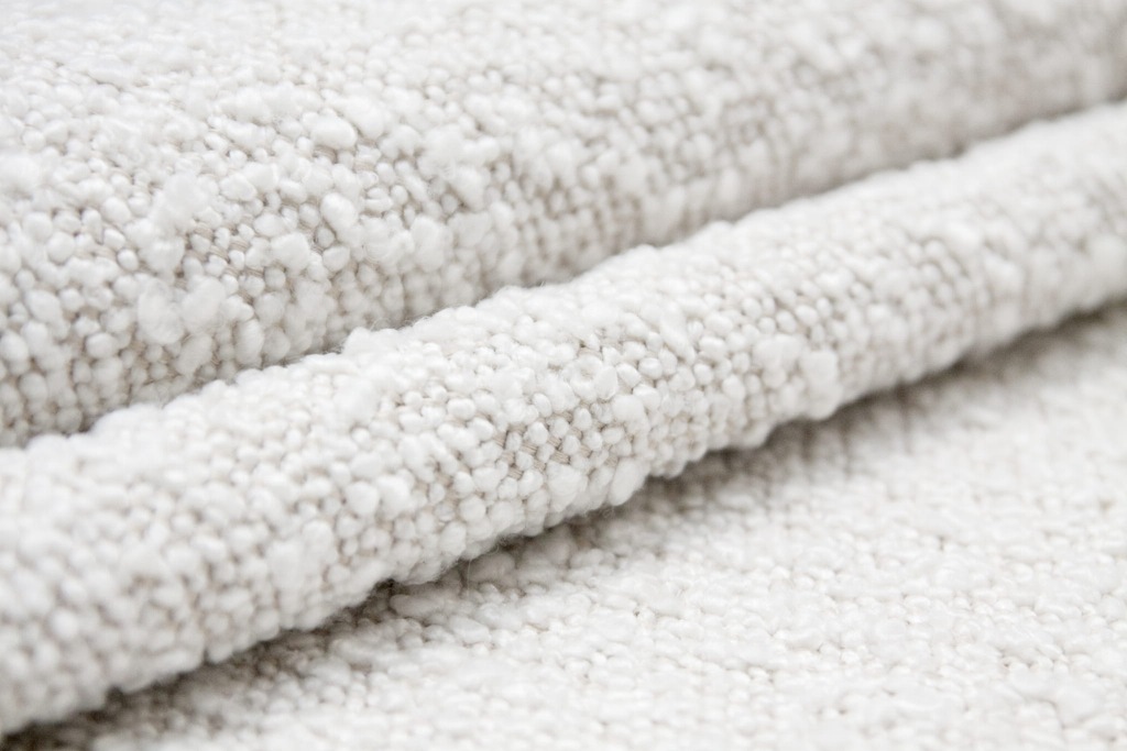 Tkanina obiciowa klasyczna bukla na meble Ascot pe - 12399743571 ...