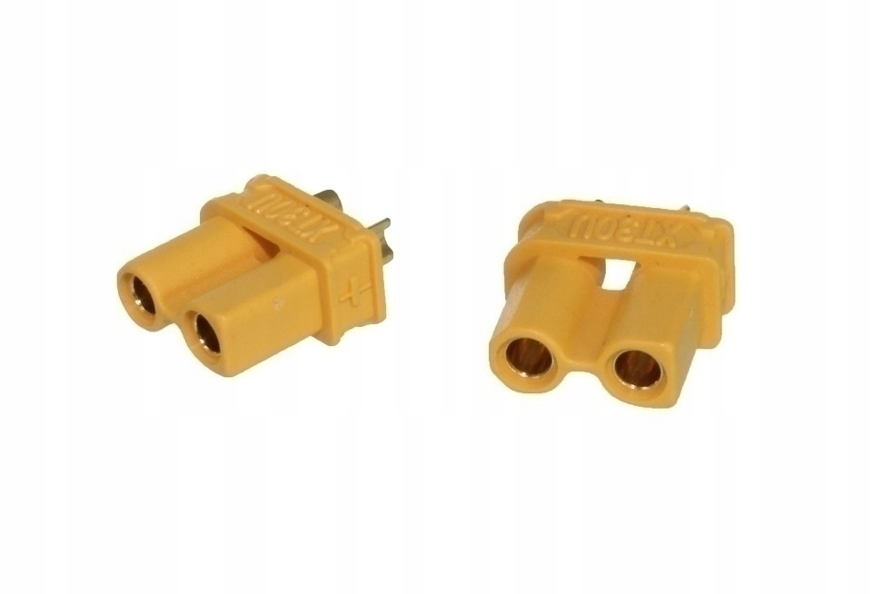 Wtyk zasilające DC XT30 żeńskie PIN:2 na przewód l - 12429000907 - oficjalne archiwum Allegro