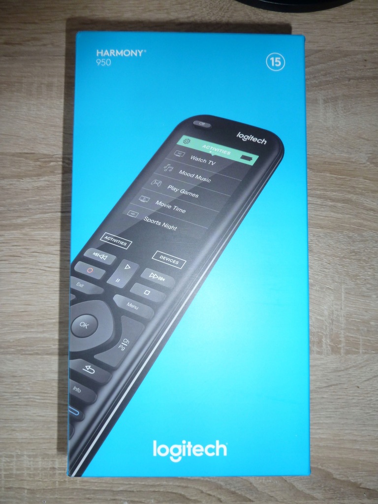 Pilot uniwersalny Logitech Harmony 950 - 12115591947 - oficjalne archiwum Allegro