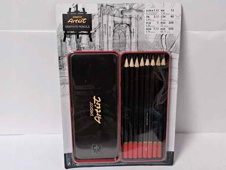 OŁÓWKI DO SZKICOWANIA PEPCO ARTIST 8 SZT - 13610085333 - oficjalne ...