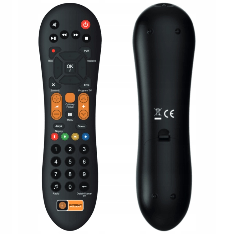 NOWY Oryginalny pilot CYFROWY POLSAT EVOBOX HD - 8545018575 - oficjalne archiwum Allegro