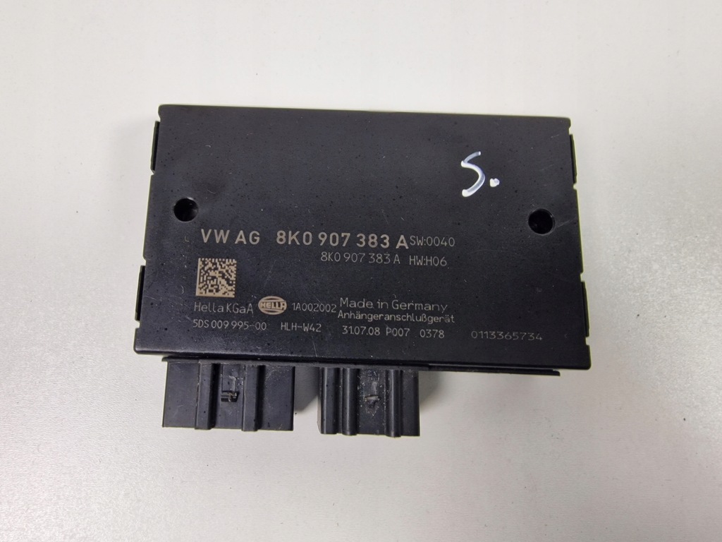 AUDI A4 B8 MODUŁ HAKA 8K0907383A - 13454011994 - oficjalne archiwum Allegro