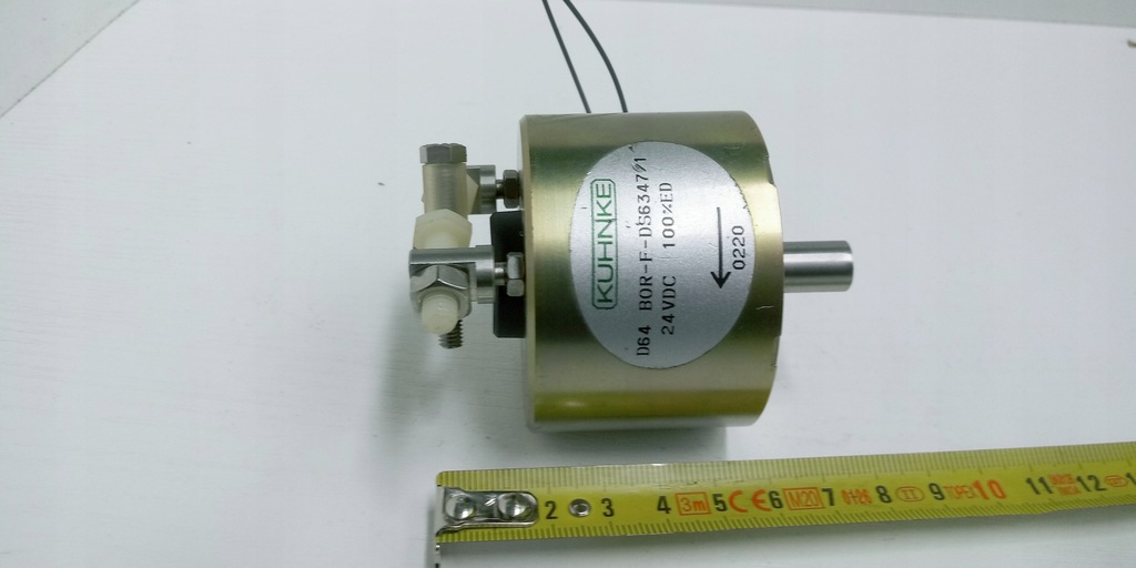 Elektromagnes obrotowy D64 BOR-F-DS6347 Kuhnke 24V - 11621501068 - oficjalne archiwum Allegro