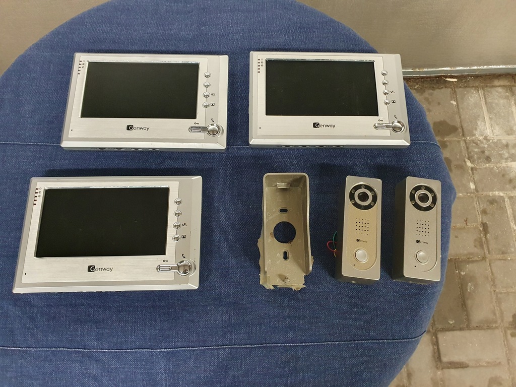 Wideodomofon Genway F3110 Zestaw - 13200475233 - oficjalne archiwum Allegro