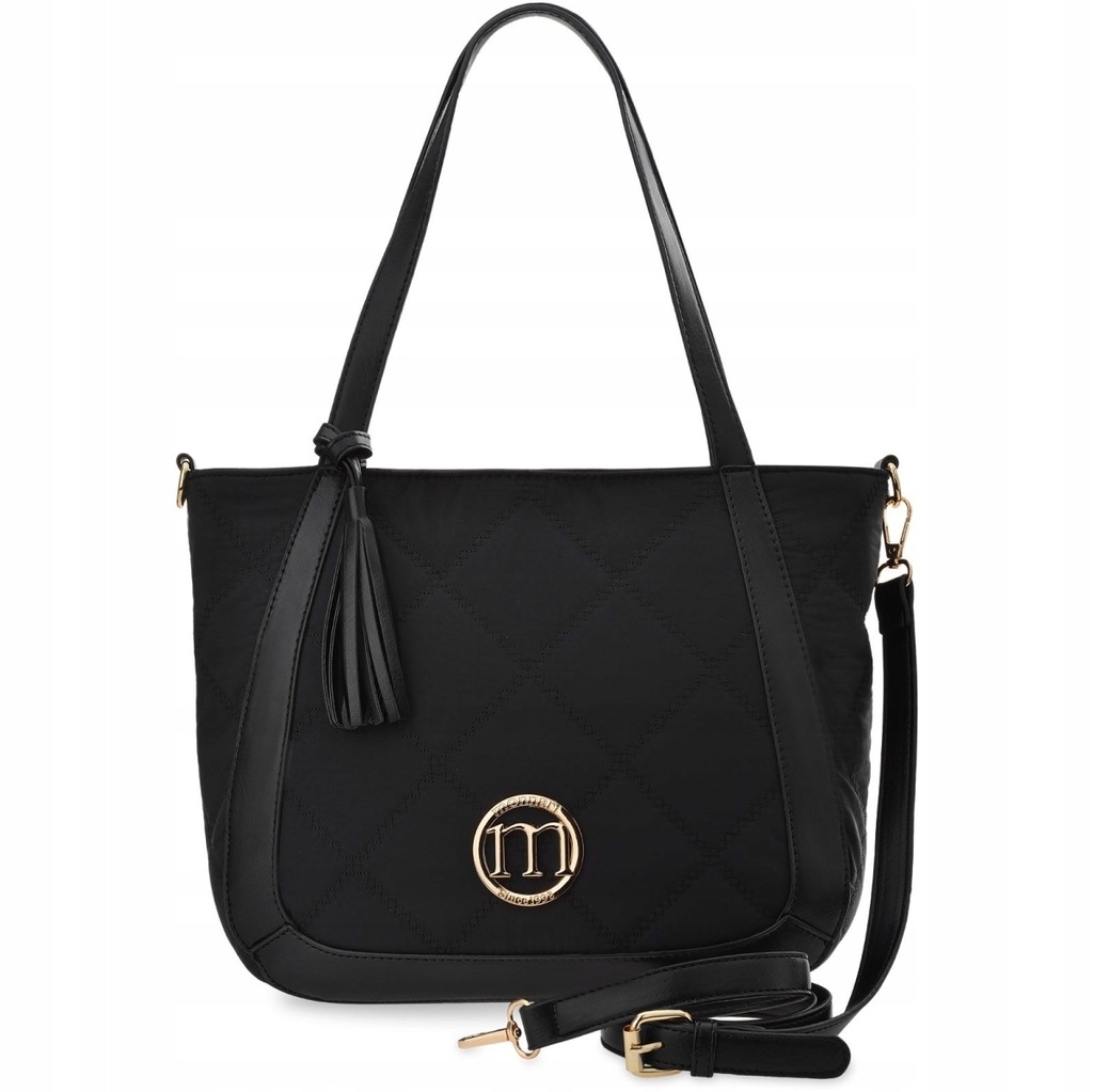 Torebka Damska MONNARI Shopper Aktówka Miejska Listonoszka KUFEREK Torba - 15402125380 ...