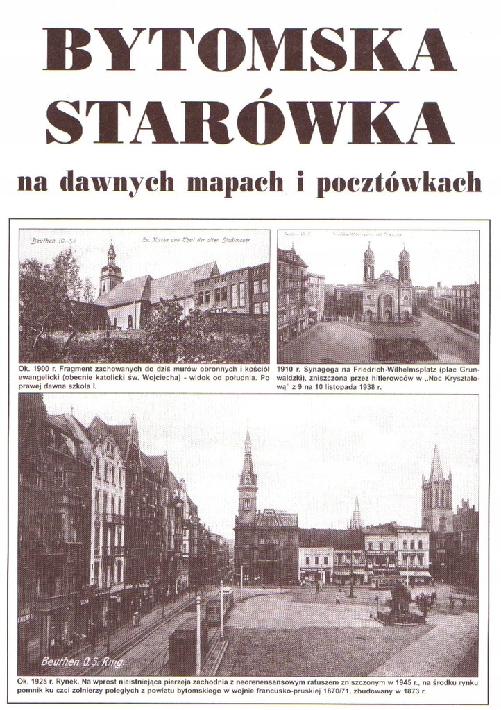 Mapa Bytomska Starówka na dawnych mapach - 12467559728 - oficjalne ...