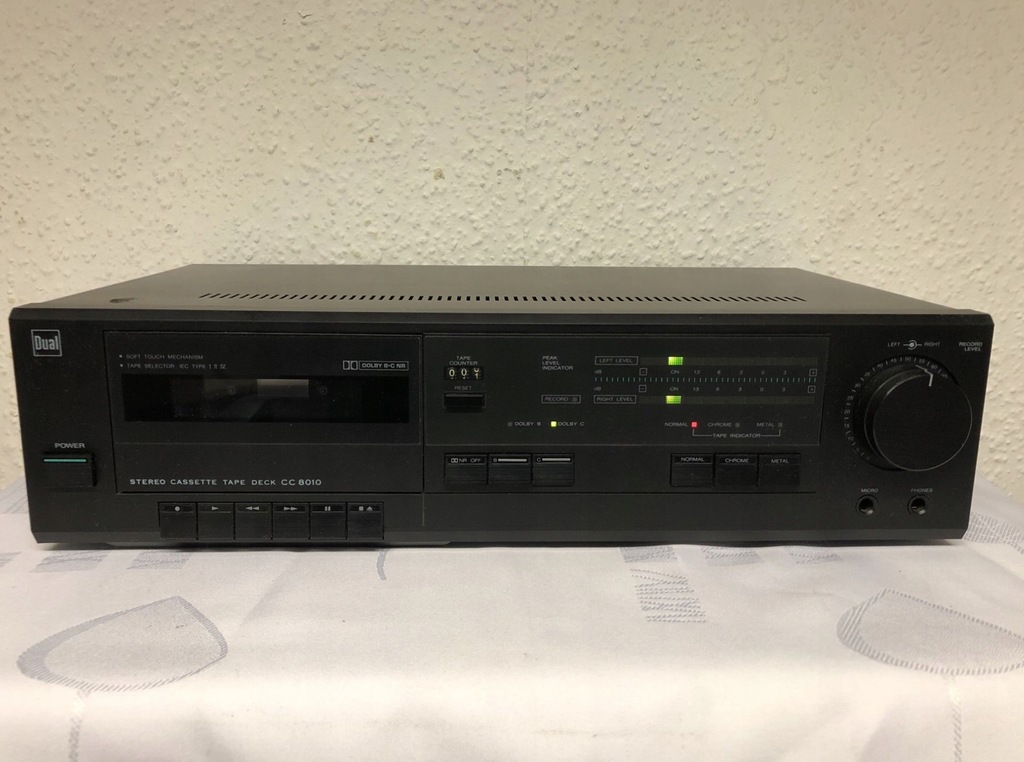 DUAL CC 8010 magnetofon kasetowy deck - 14043343464 - oficjalne ...