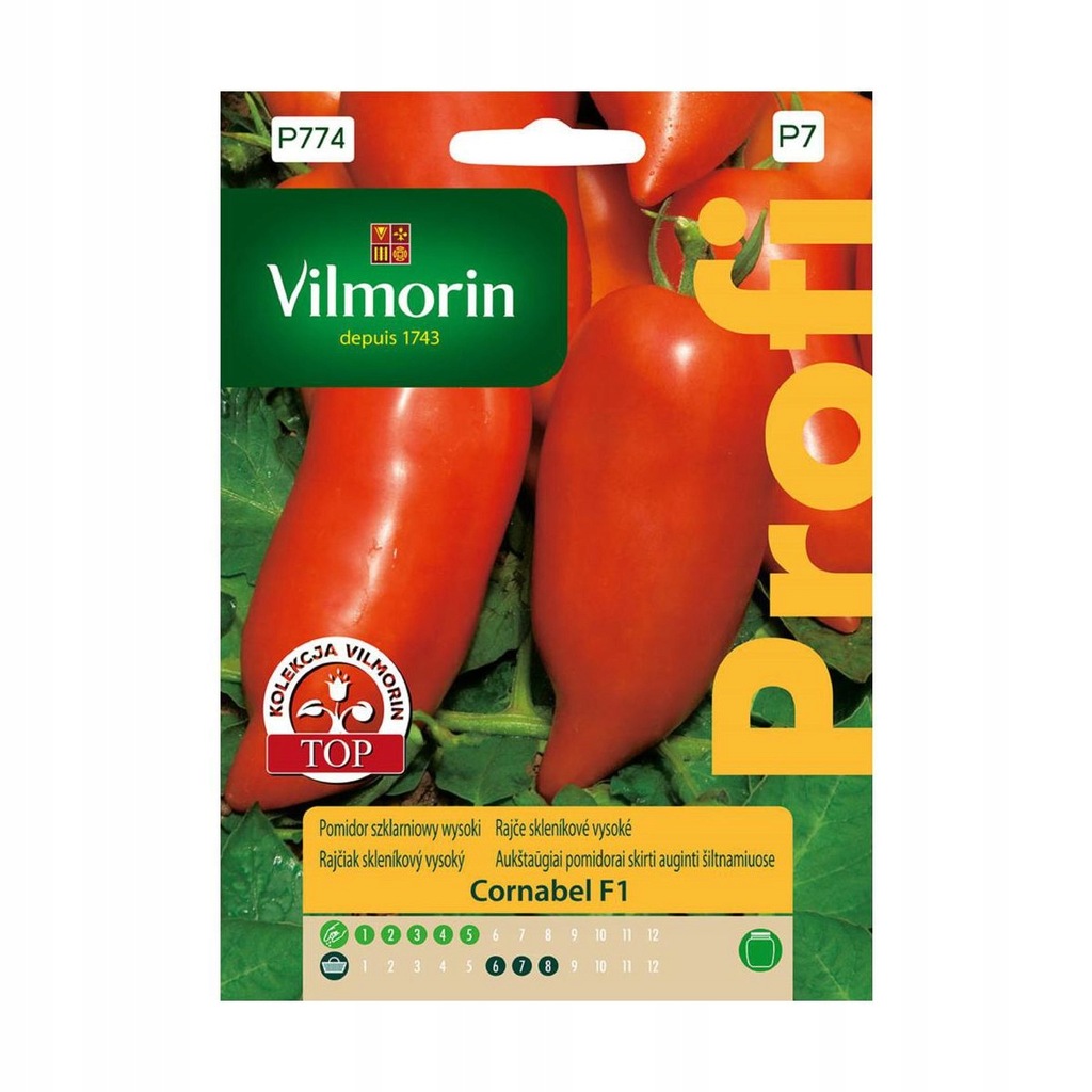 Pomidor szklarniowy wysoki CORNABEL F1 nasiona tra - 11448543267 - oficjalne archiwum Allegro