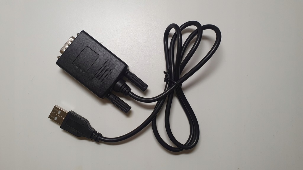 Adapter USB COM RS232 RS-232 DB9 kabel Fanuc CNC - 11969714573 ...