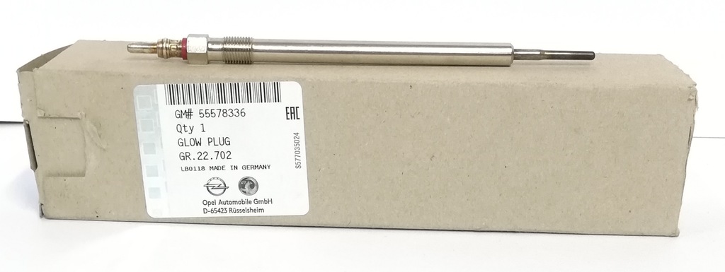SWIECA ŻAROWA 55578336OPEL ORYGINAŁ - 12721814616 - oficjalne archiwum ...