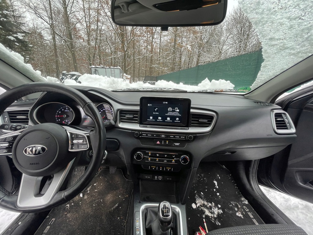 KIA CEED 3 III DESKA KONSOLA AIRBAG PODUSZKI PASY - 12907390985 ...