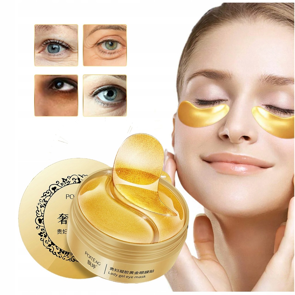 Hydrożelowe Płatki Maska Pod Oczy KOLAGEN RETINOL - 13430601862 ...