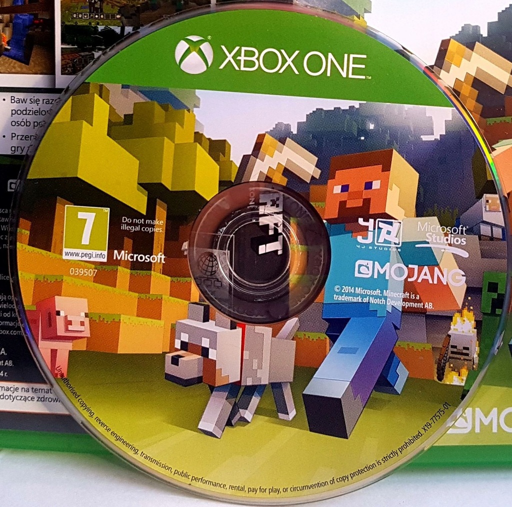 MINECRAFT PL - DLA DZIECI - PO POLSKU - PŁYTKA - 12788532193 ...