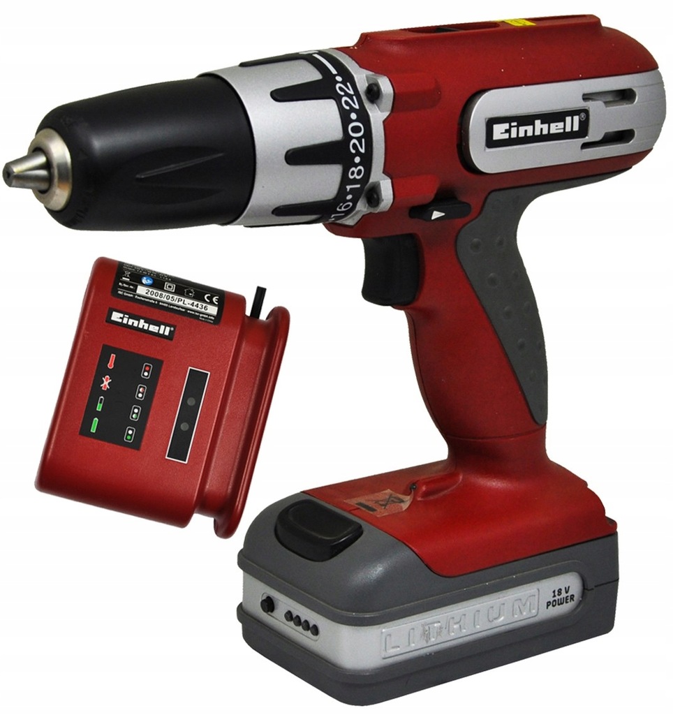 WIERTARKO WKRĘTARKA 18V RT-CD 18 LI EINHELL - 7760379957 - oficjalne ...