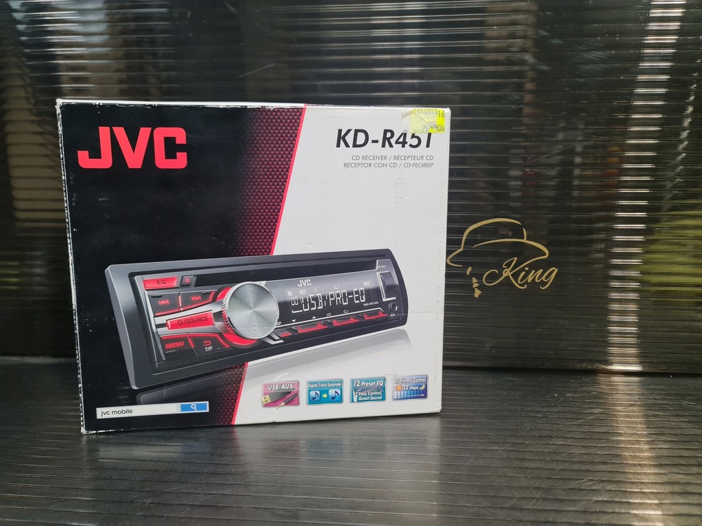 Radio Jvc kd-r451 - 13502830103 - oficjalne archiwum Allegro