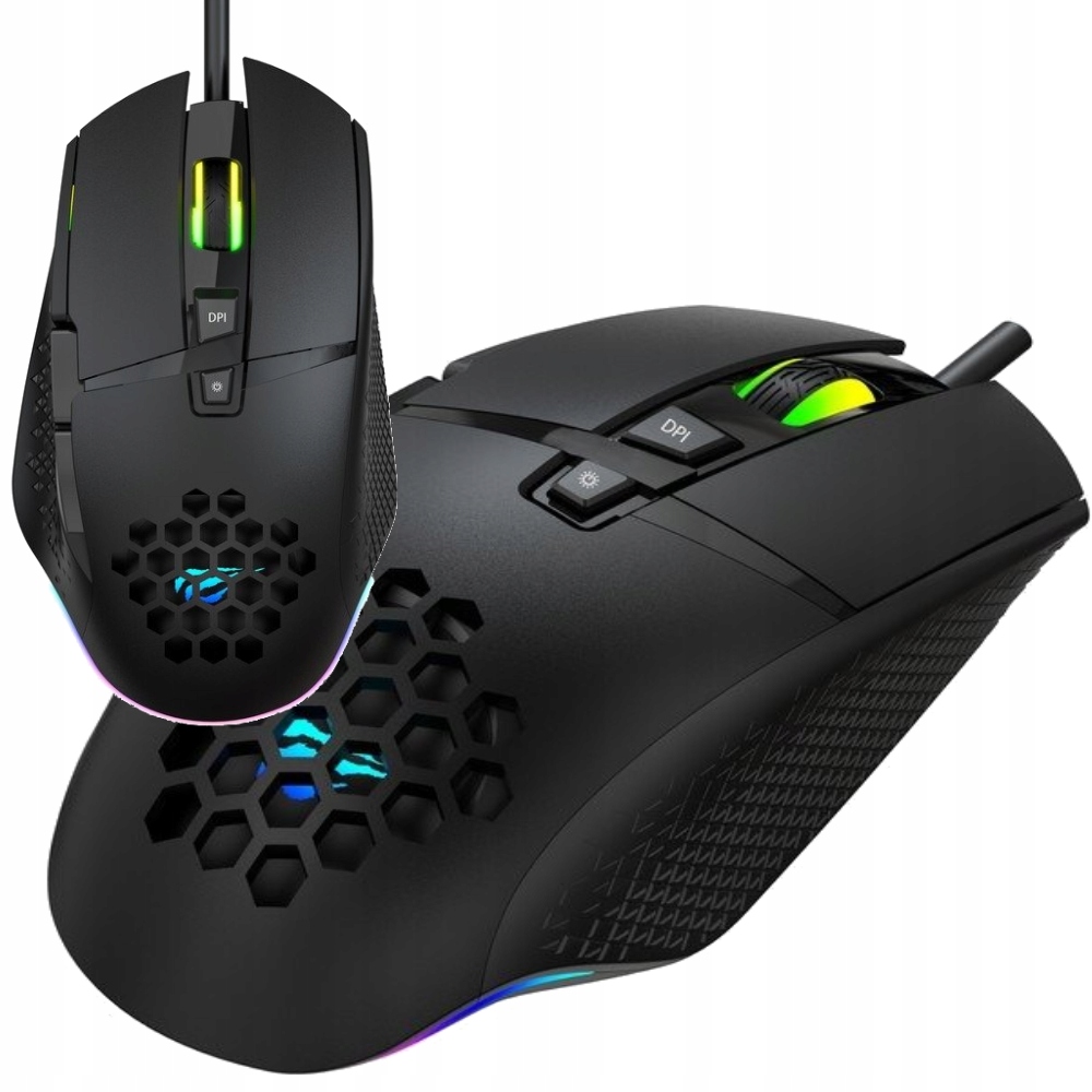 HAVIT MYSZ GAMINGOWA GAMENOTE MS1022 3200 DPI RGB - 13505455868 - oficjalne archiwum Allegro