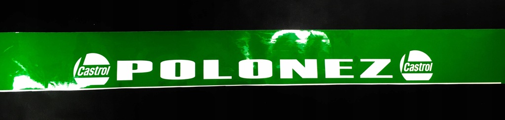POLONEZ logo pas na szybę pasek naklejka FSO - 8302428842 - oficjalne ...