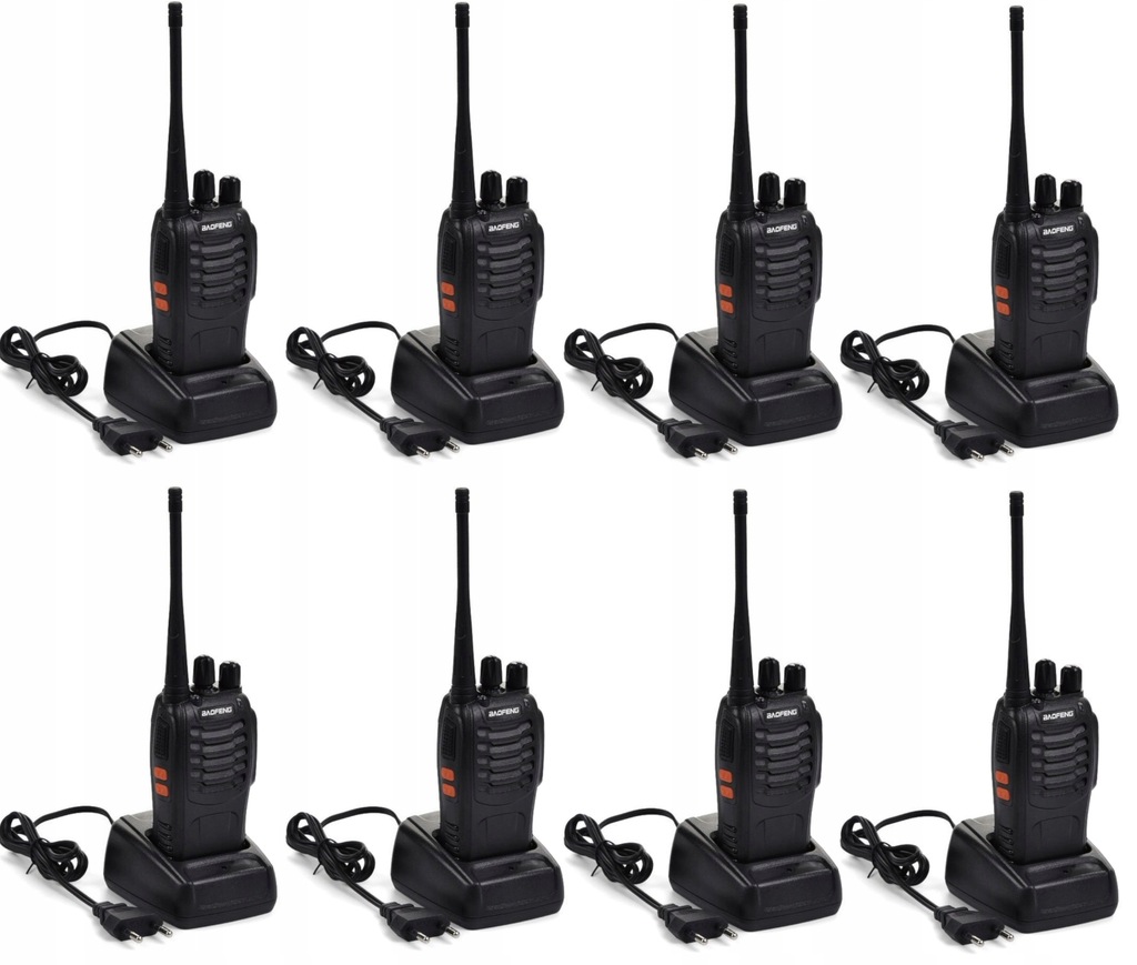 Baofeng BF-888S HT Radiotelefon PMR NOWA WERSJA 8x - 9113481014 ...