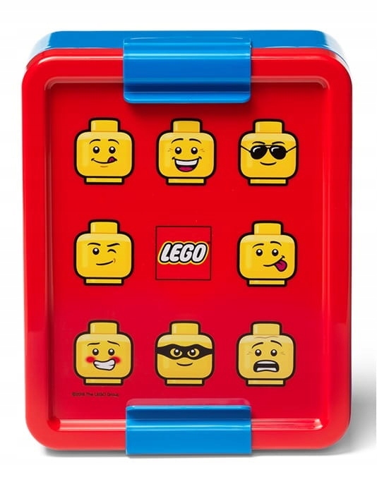 LEGO Lunch Box Pojemnik na żywność Czerwono-Niebie - 11984251990 ...