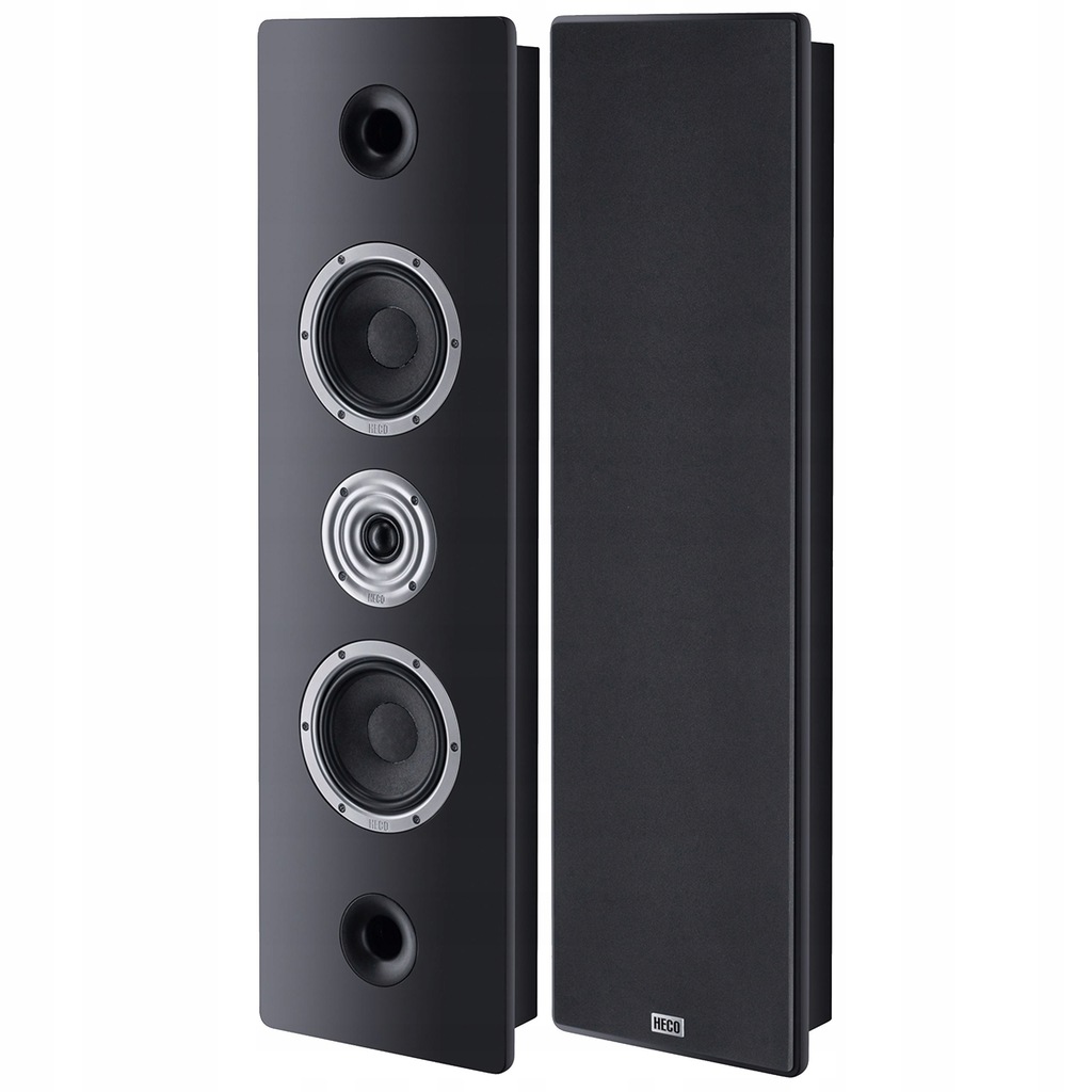 HECO AMBIENT 44F KOLUMNY GŁOŚNIKI ŚCIENNE CZARNE - 11625159309 ...