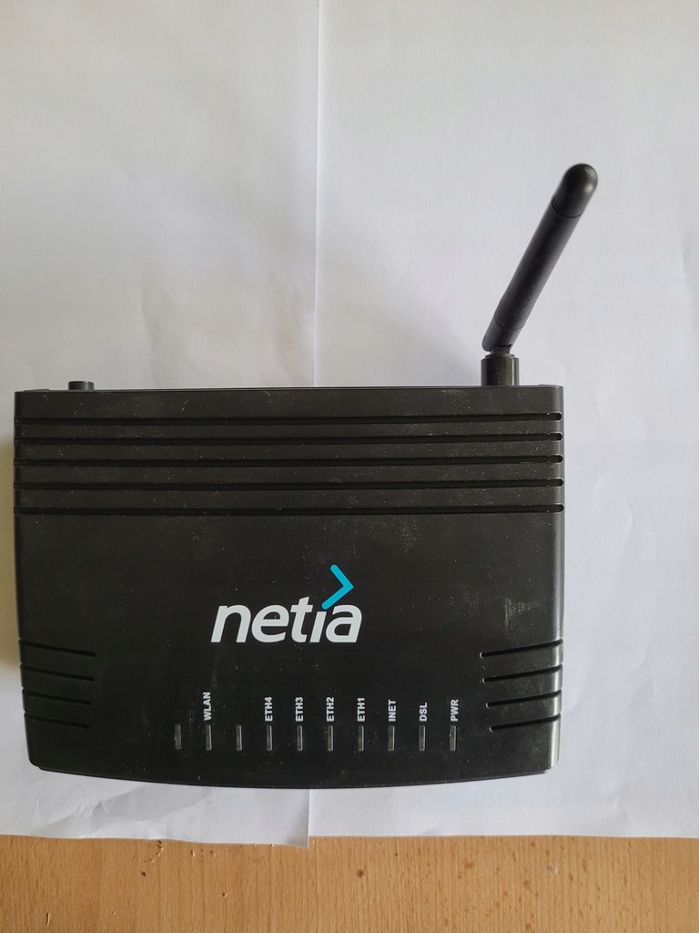 Router/modem Asmax AR 1004g Netia - 12690054248 - oficjalne archiwum Allegro
