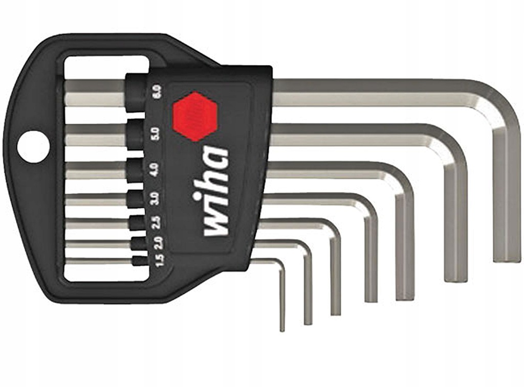 Klucze imbusowe 1,5-6mm 7szt. 01172 KOMPLET WIHA - 12620570270 ...