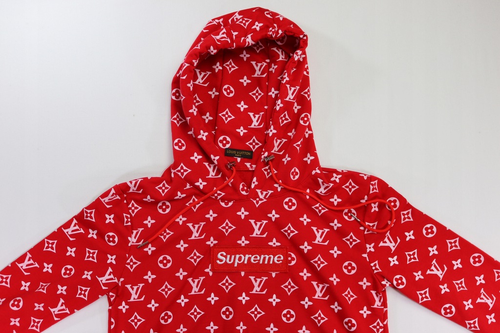 SUPREME ! BLUZA SUPREME X LV MONOGRAM STREETWEAR - 8210464592 ...