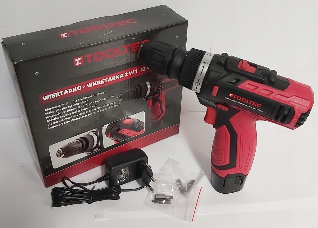 Wiertarko wkrętarka akumulatorowa Tooltec jak nowa - 9263957591 ...