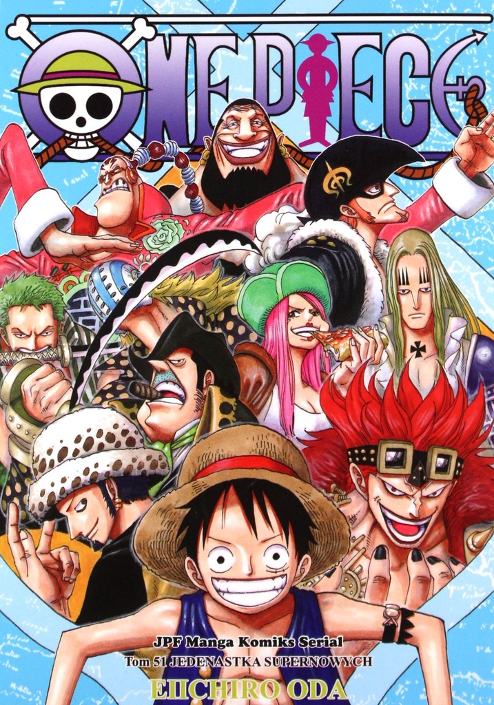 ONE PIECE (TOM 51) - Eiichiro Oda [KOMIKS] - 12147491964 - oficjalne ...