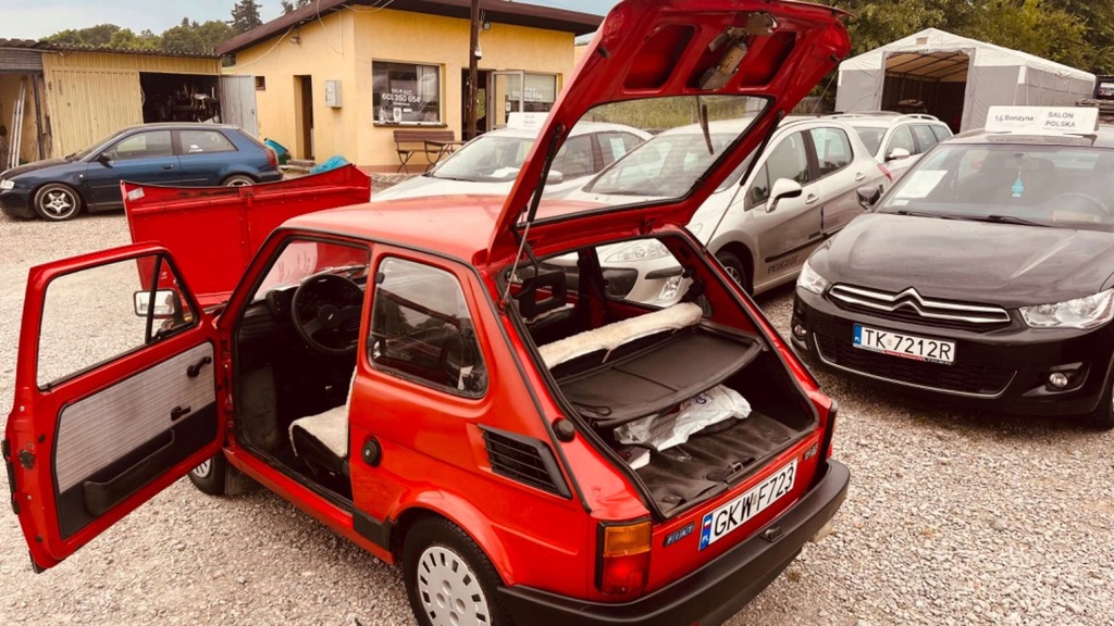 Fiat 126 Fiat 126p Bis 700 cmm 1989r fajny sta... - 13898093595 ...