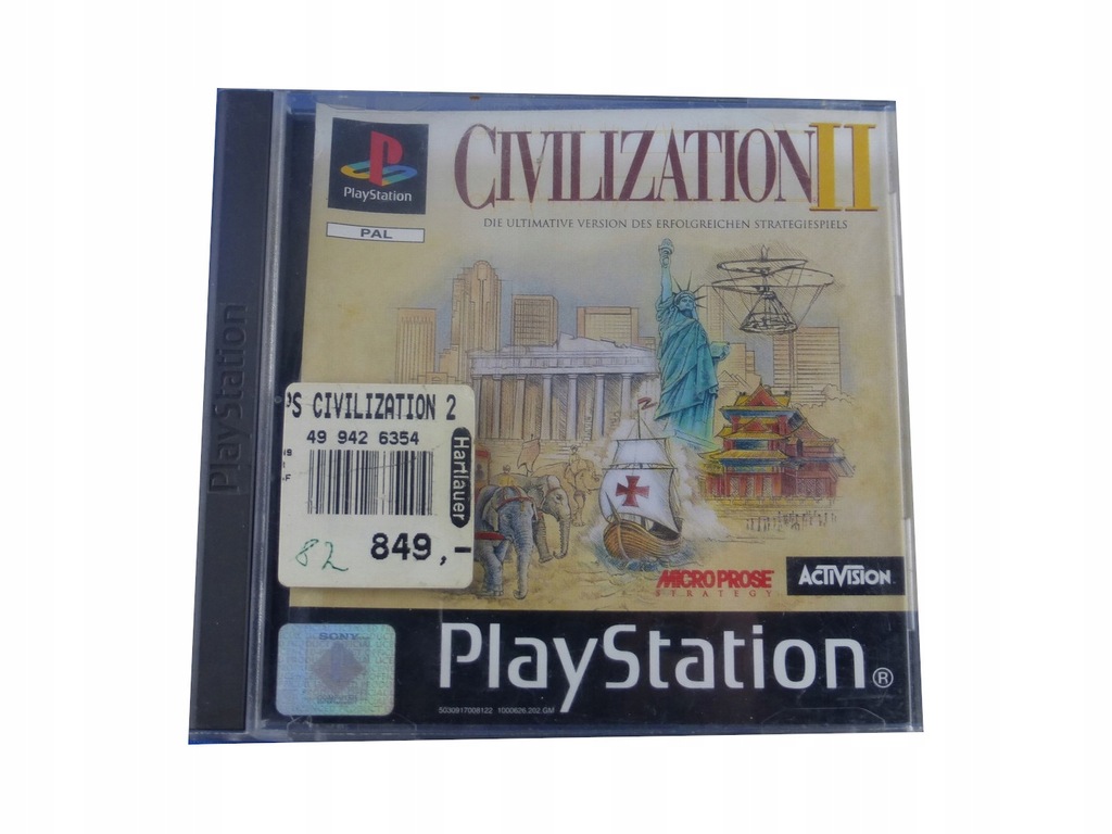CIVILIZATION II PSX - 10677255417 - oficjalne archiwum Allegro