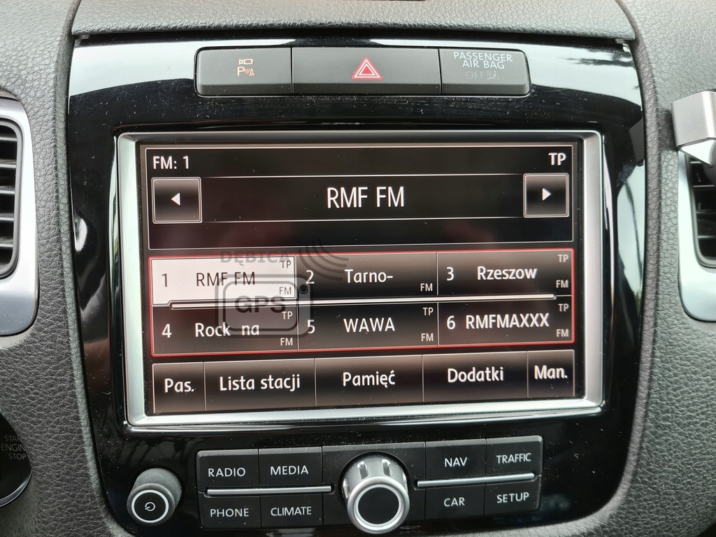 Polskie Menu Volkswagen Touareg 7P RNS 850 Mapa - 12142602467 ...