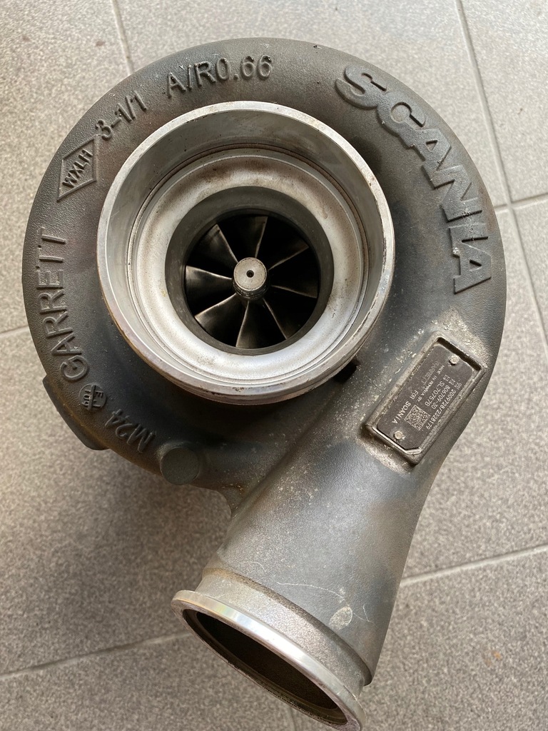 Turbosprężarka - Scania 410 Garret - Oryginalna - 10980914746 ...