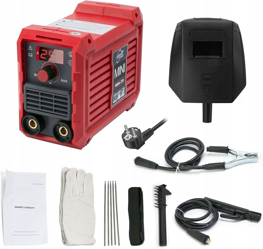 Spawarka elektryczna domowa mini MMA-250 220V - 14348446313 - oficjalne ...