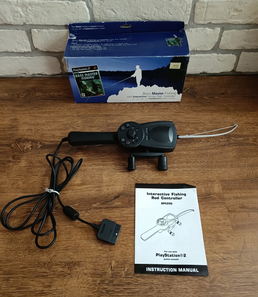 WĘDKA FISHING ROD PS2 PLAYSTATION 2 PUDEŁKO - 12548699208 - oficjalne ...