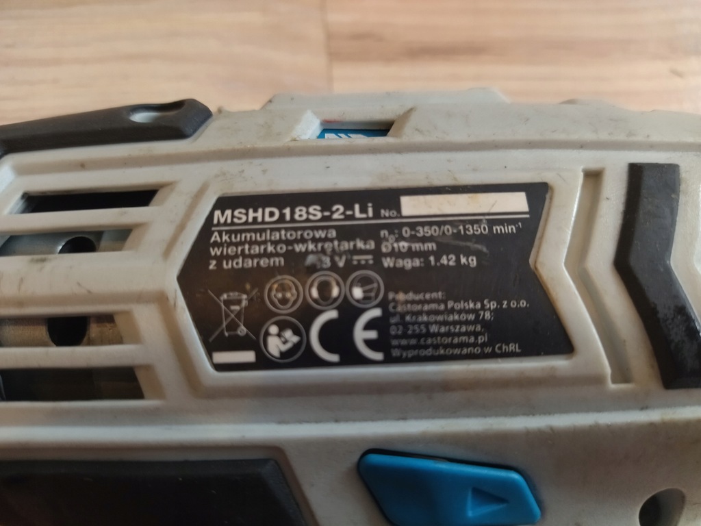 Wkrętarka MacAllister MSHD 18S-2-LI 18V - 13439747529 - oficjalne ...