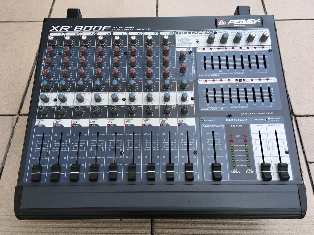Powermixer Peavey XR 800F Stereo Oryginał - 7343271024 - oficjalne ... Powermixer Peavey XR 800F Stereo Oryginał - 7343271024 - oficjalne ...