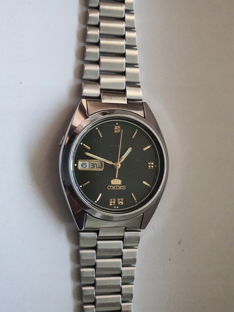 SEIKO 5 AUTOMATIC 7009_3040 17 JEWELS - 12482517646 - oficjalne archiwum Allegro