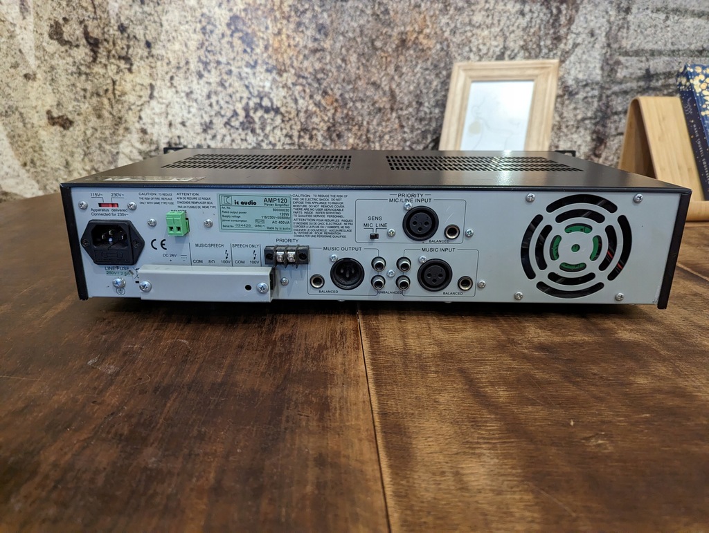 Wzmacniacz IC Audio AMP 120 - 13115641959 - oficjalne archiwum Allegro