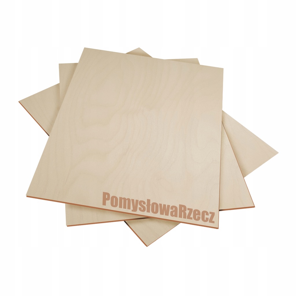 Sklejka 3mm formatka Klasa 1 400x300mm CIĘCIE LASER decoupage dekory CNC - 17126343712 ...