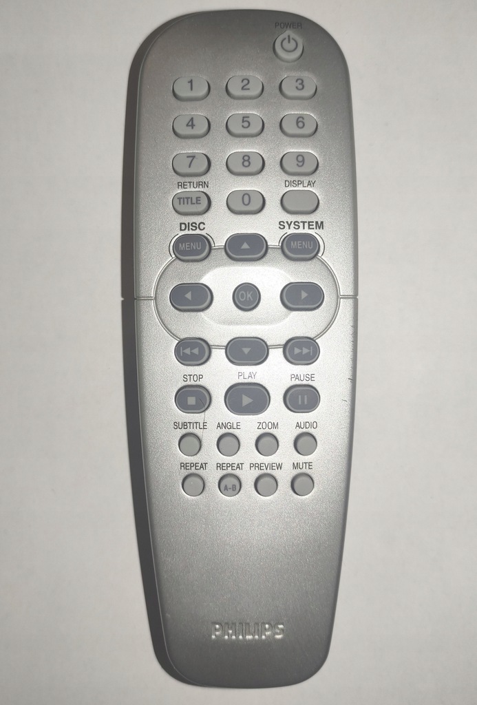 PILOT PHILIPS ORYGINAŁ do DVD - 12338703326 - oficjalne archiwum Allegro