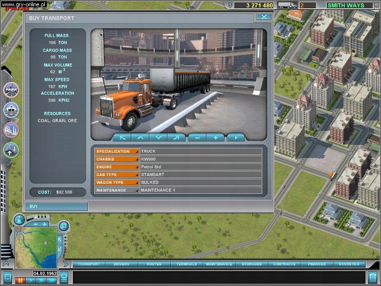Купить Компьютерная игра Hard Truck Tycoon Польская версия НОВАЯ ФОЛЬГА ...
