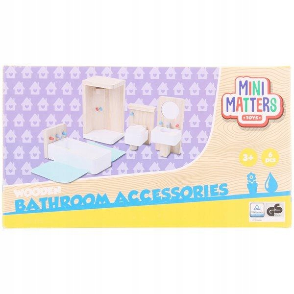 Mini matters mebelki do łazienki dla lalek 6 el. - 12761981139 ...