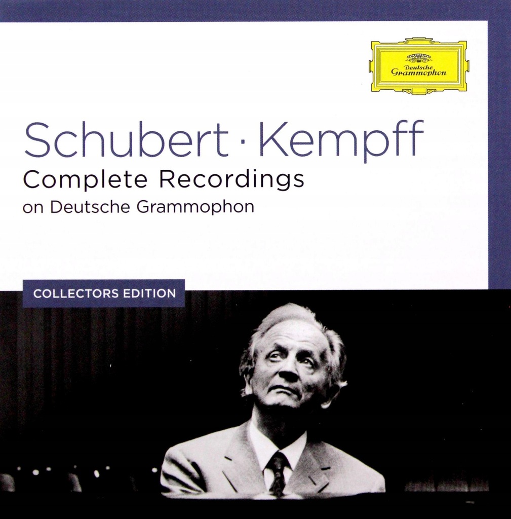 WILHELM KEMPFF: SCHUBERT KEMPFF (COLLECTORS EDITIO - 12551609444 ...