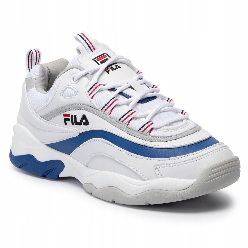 Buty FILA RAY F LOW męskie sneakersy białe r. 44 - 11759036745 ...
