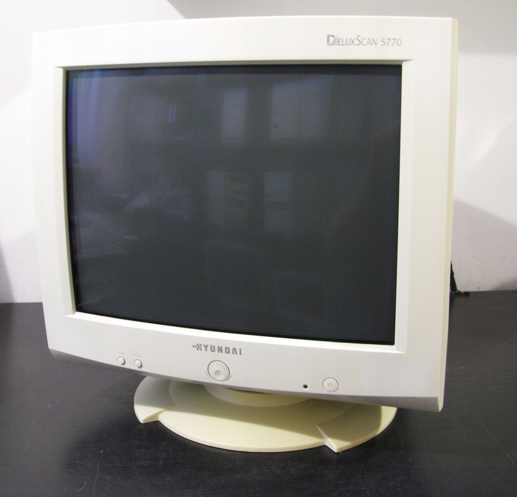 Monitor Hyundai DeluxScan S770 17" CRT GW FV - 9324434480 - oficjalne ...