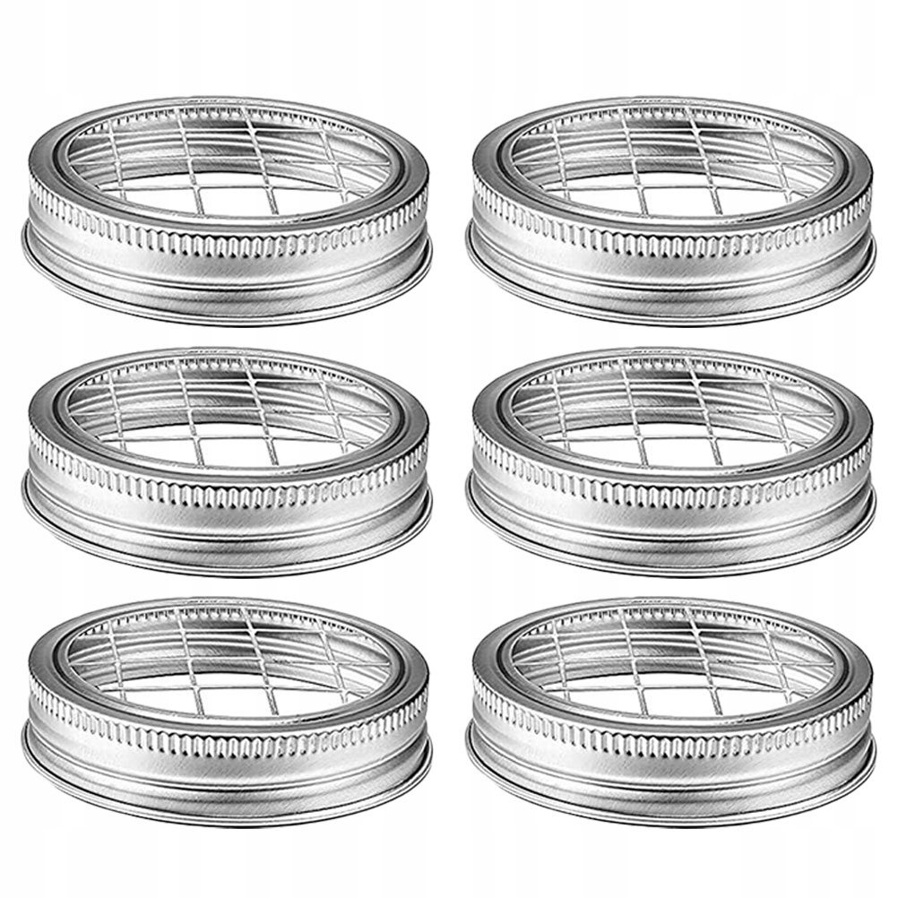 MASON FLOWER JAR INSERT LID METAL FLOWER LID INSERT GRID FLOWER ...