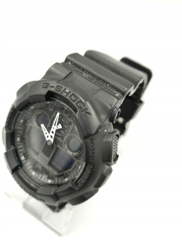 ZEGAREK CASIO G-SHOCK 5081 GA-100 CZARNY - 12762565754 - oficjalne archiwum Allegro