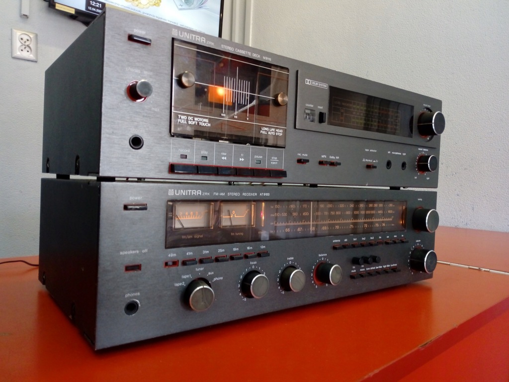 Unitra ZRK AT9100 + M9115 amplituner i deck - 12059099205 - oficjalne ...