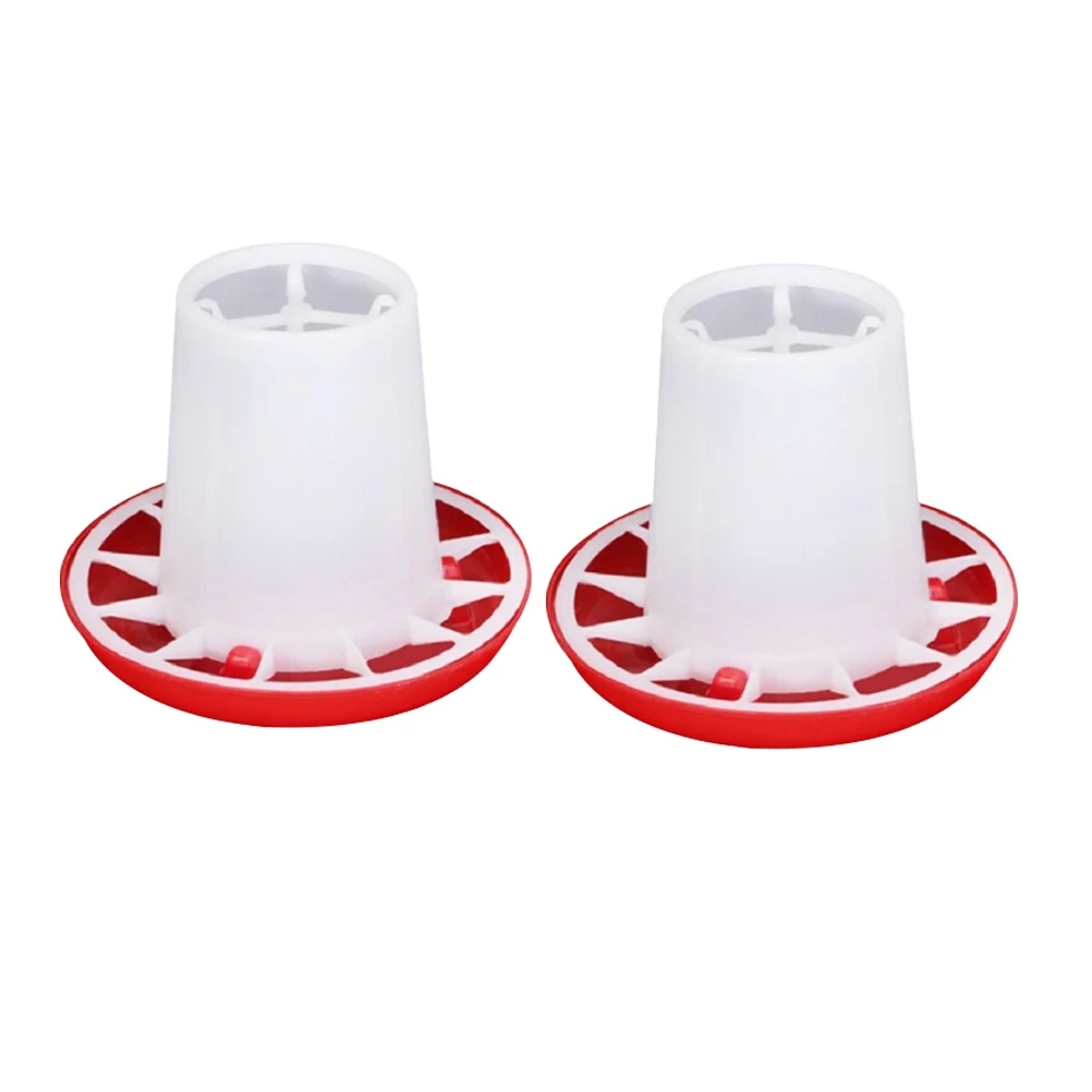 Chicken Trough Food Containers Hen Feeder 2 Pcs - 13780245006 ...